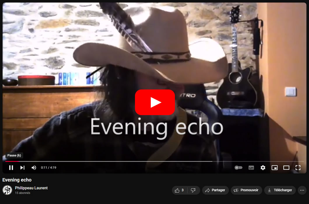 Evening echo (version vidéo) et écho de souvenirs