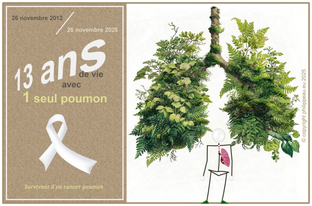 13 ans avec un seul poumon